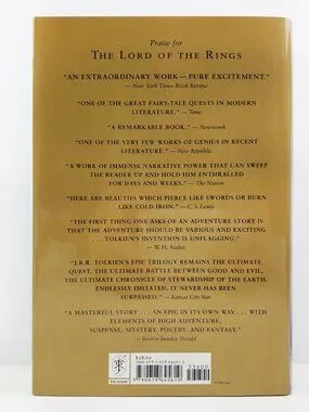 Other | Lord Of The Rings Jrr Tolkien 5th Anniversary One Volume Book ...